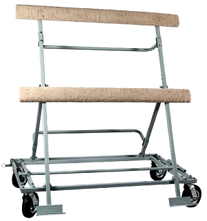 Hand Trucks R Us - Heavy Duty Door / Window Warehouse Dollie Pneumatic ...