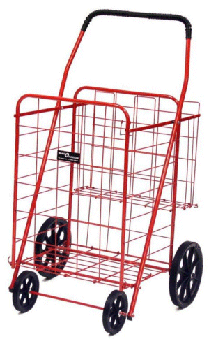 Hand Trucks R Us - Narita Jumbo Cart Plus - Red - Item: NTC012-Red